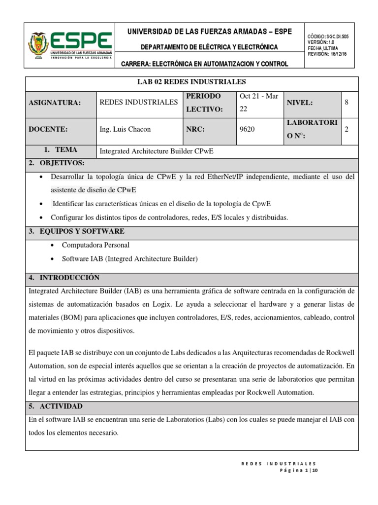 Lab02 - CPwE - Bayas Jordy | PDF | Software | Electrónica