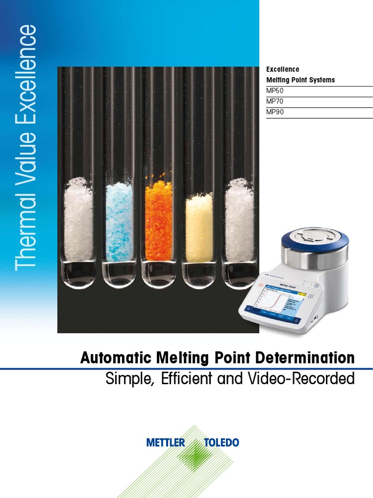 Automatic Melting Point Determination: Simple, Efficient and Video ...