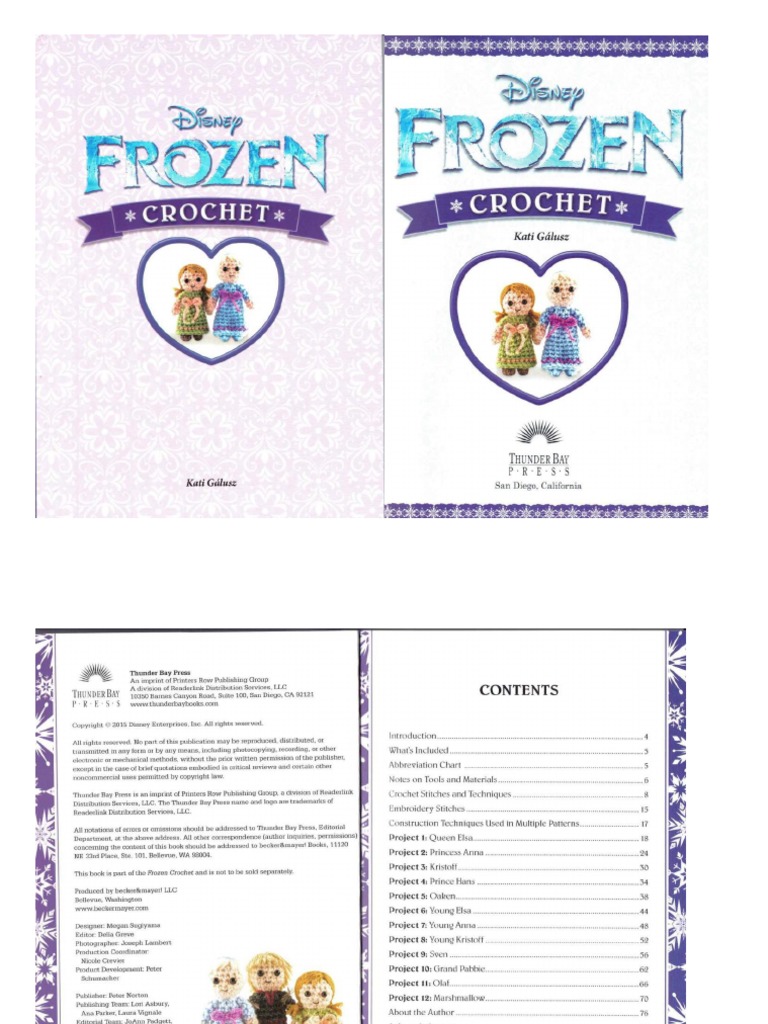 Kati Galusz - Disney Frozen Crochet | PDF