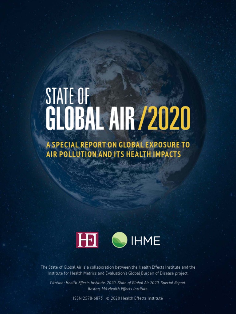 IHME State Global Air-2020-Report | PDF | Air Pollution | Particulates