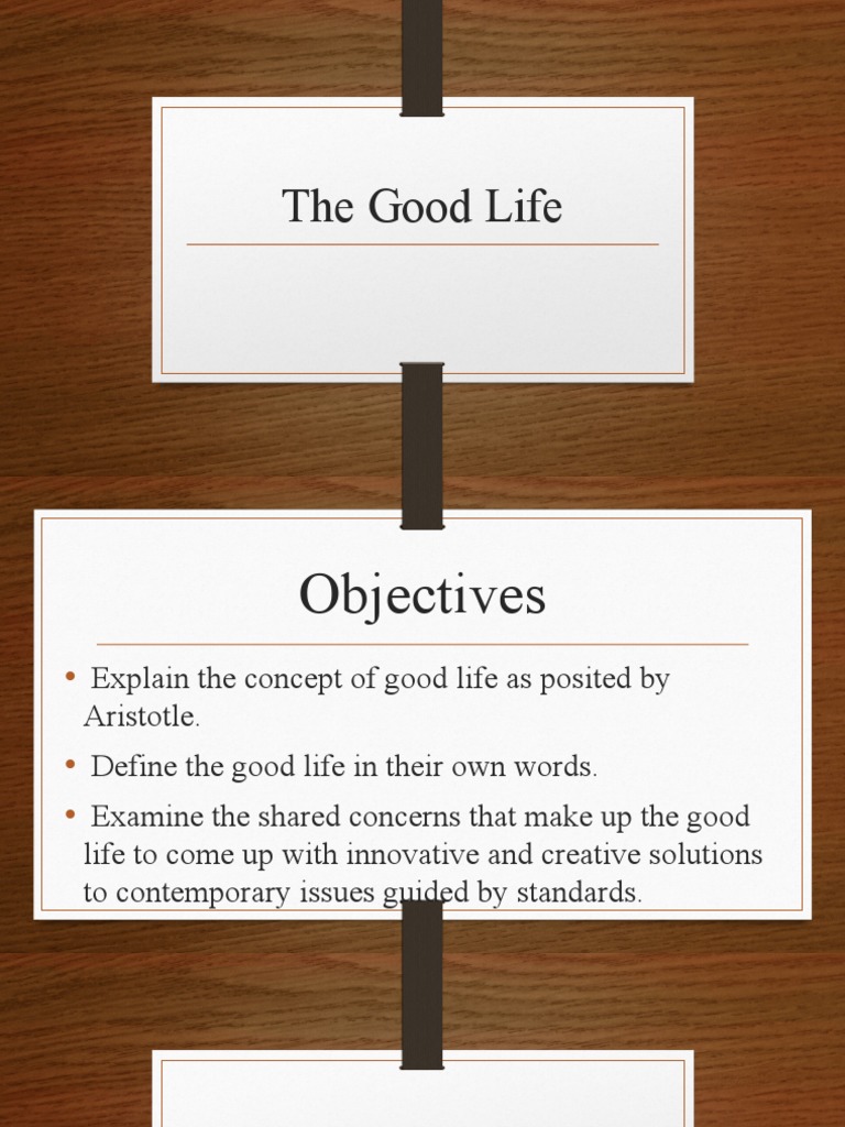 Understanding Aristotle's Good Life Concept | PDF | Happiness | Applied ...