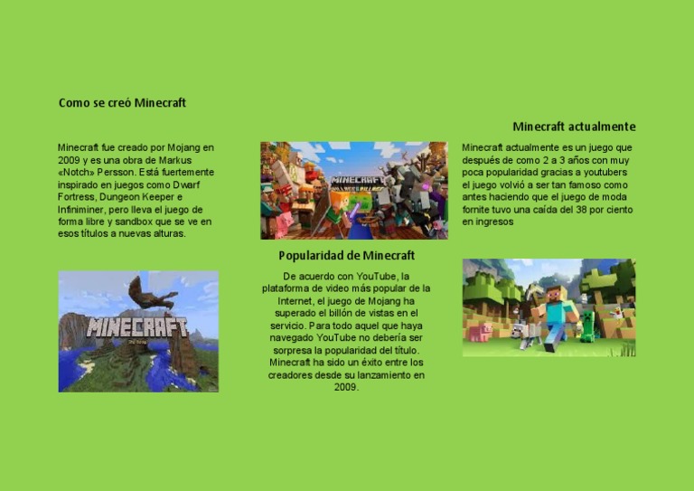 Historia de Minecraft | PDF