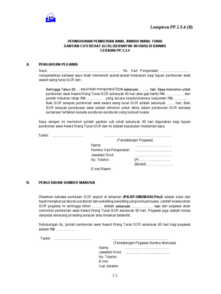 Lampiran PP.1.3.4 (B) | PDF