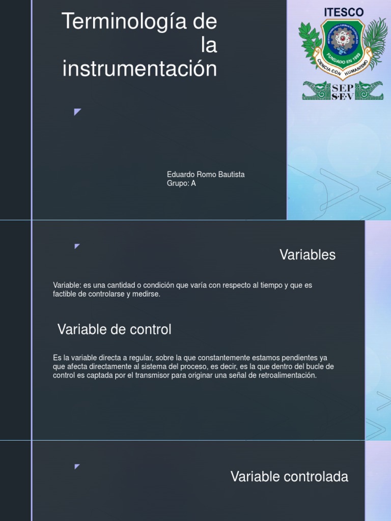 Terminología de La Instrumentación V2 | PDF | Sensor | Medición