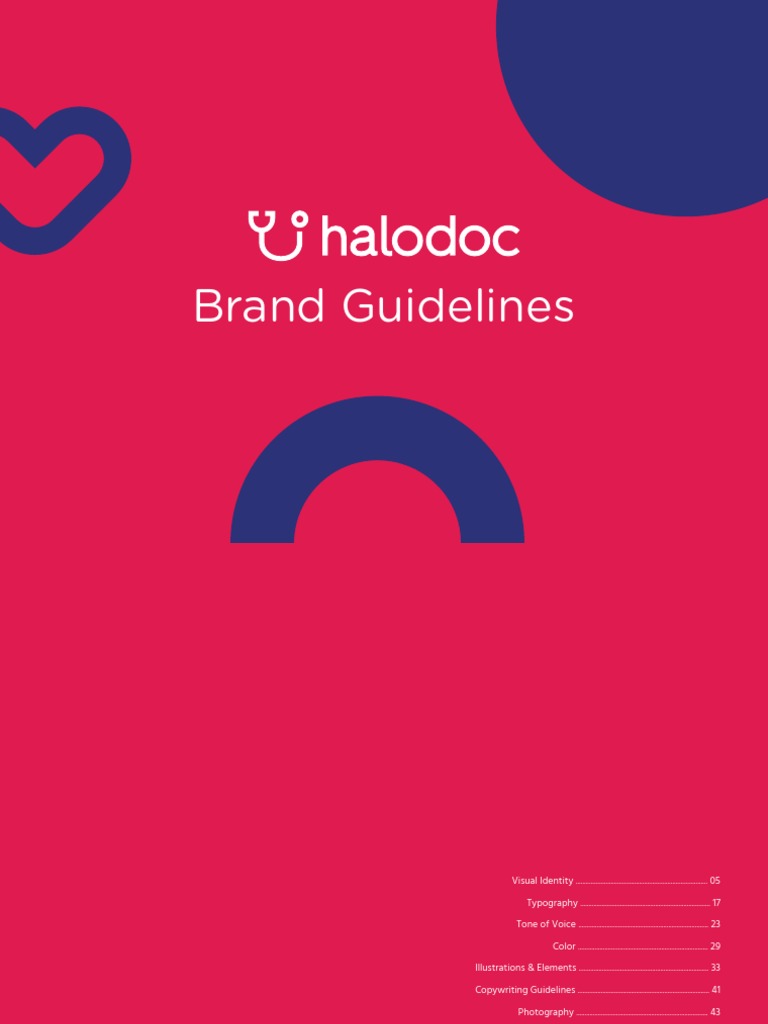 Halodoc Brand Guidelines Overview | PDF | Typography | Typefaces