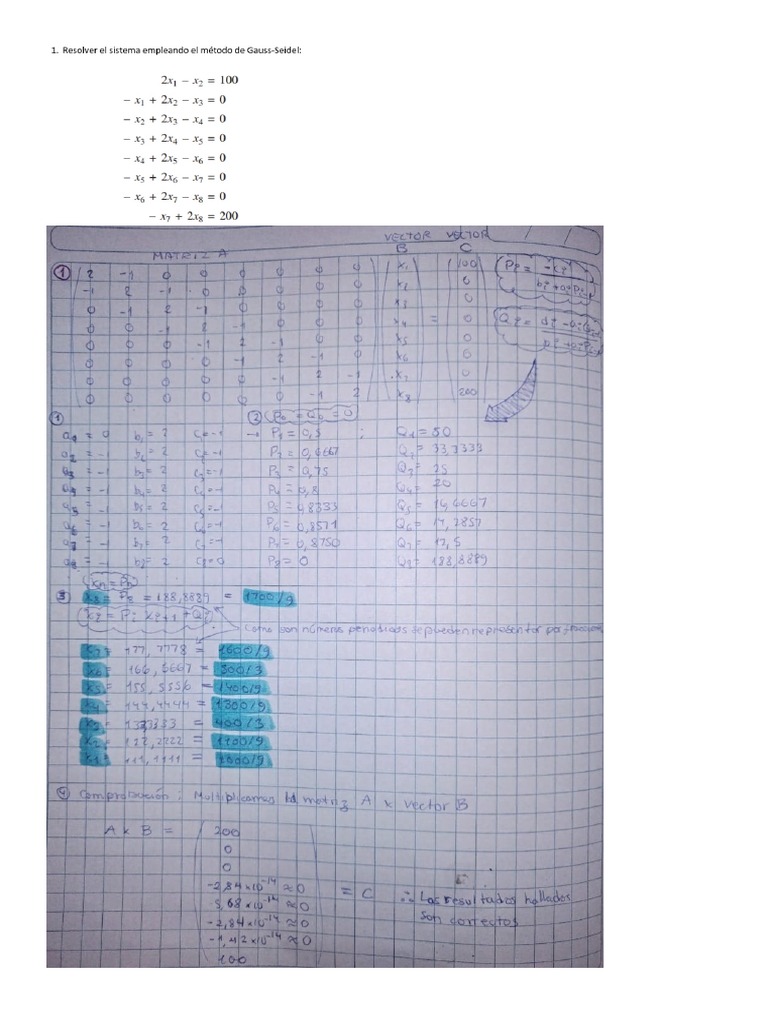 Parcial Métodos Numéricos | PDF