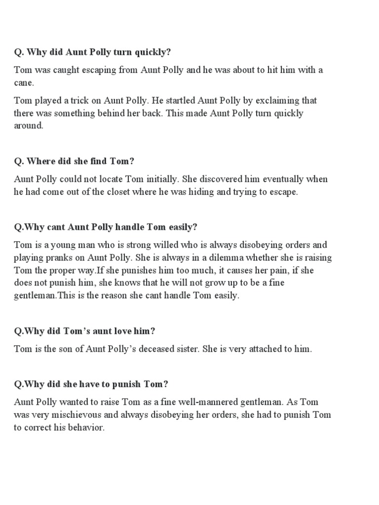 Tom Sawyer and His Adventures: Analyzing Key Events and Characters in ...