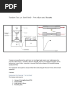 UTM Test Procedures | PDF | Strength Of Materials | Ultimate Tensile ...