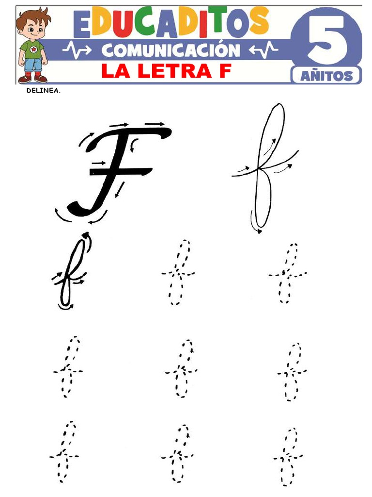 Actividades y recursos de la letra F | PDF