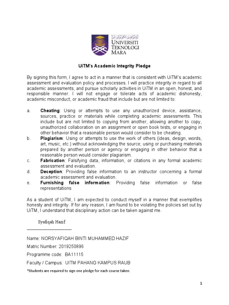 Fin358 - Individual Assignment - Norsyafiqah - 2019250896 - Ba1115g ...
