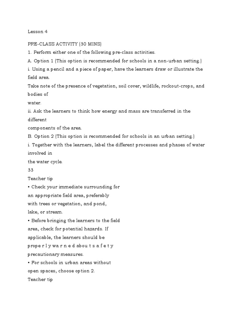 Earth Science Lesson 4 | PDF | Earth | Oceans