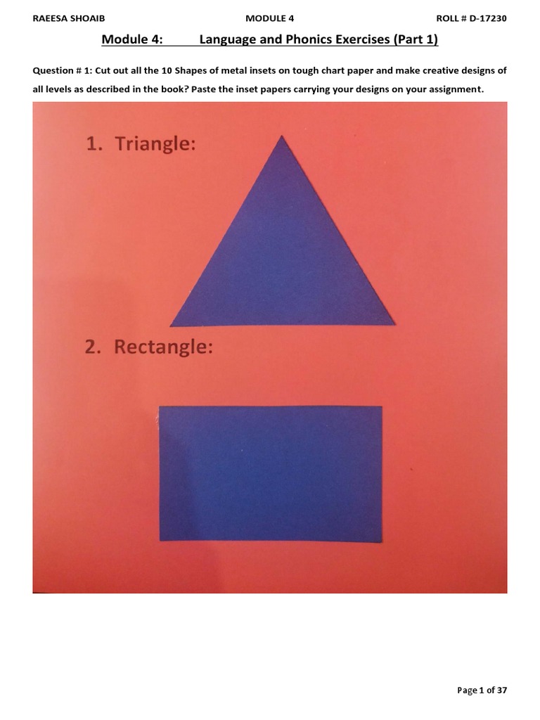 Raeesa Name and Language Exercises | PDF | Poetry | Phonics