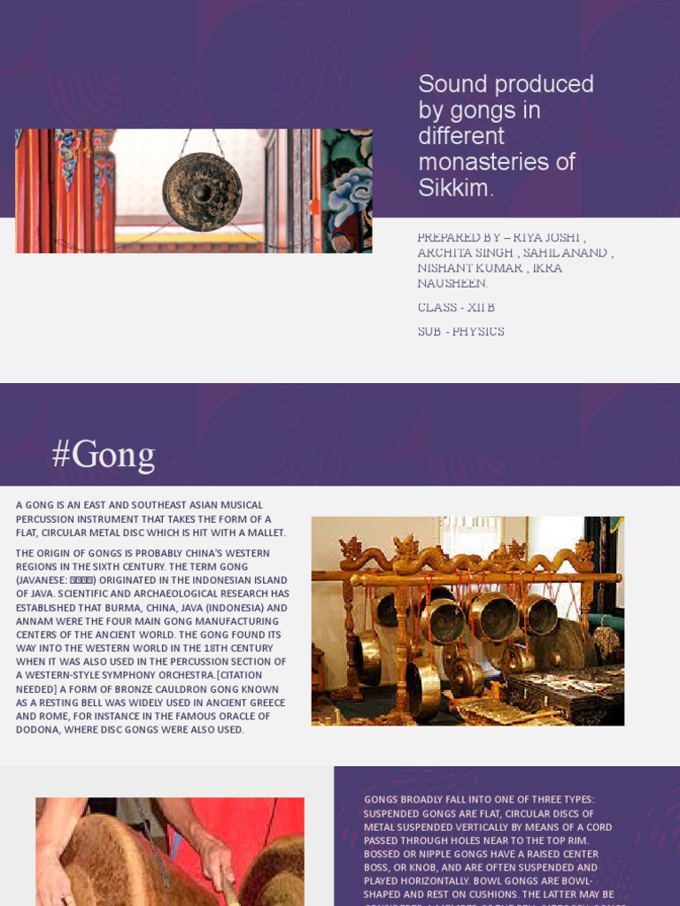 Physics, Art Integrated Project | PDF | Sound | Percussion Instruments