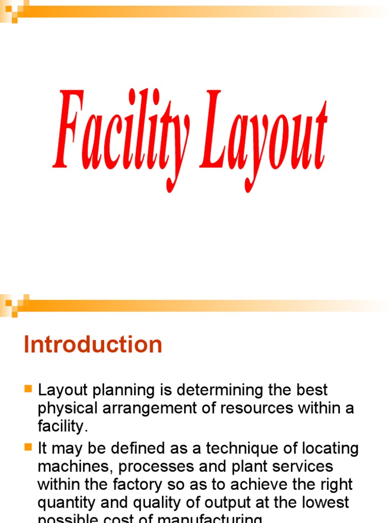 Layout Planning Guide for Effective Facility Design | PDF | Page Layout ...