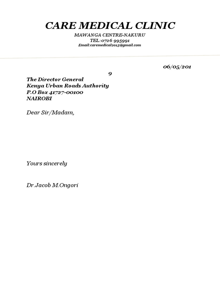 Care Medical Clinic | PDF