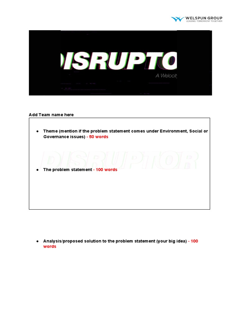 Initial Submission Document Guidelines R1 | PDF