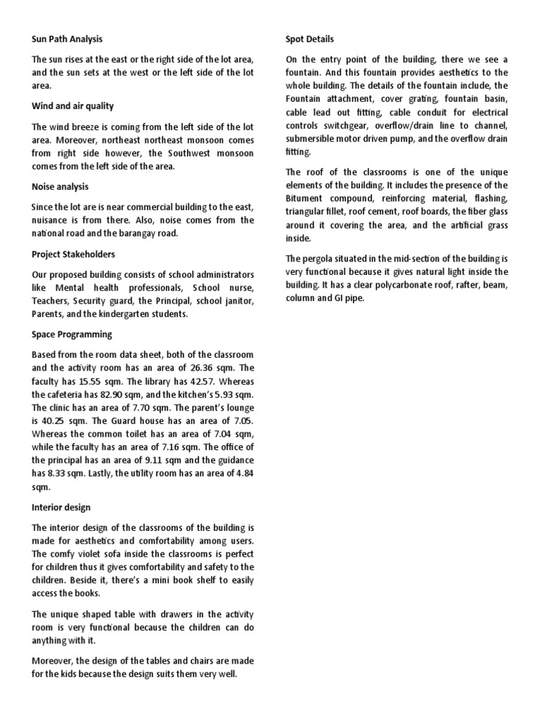 Sun Path Analysis Spot Details | PDF | Building Engineering