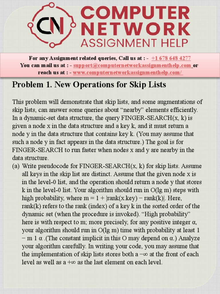 Computer Network Assignment Help | Download Free PDF | Computer ...