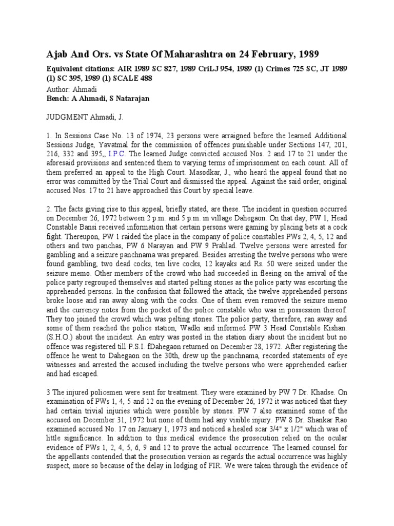 Section 216 Case Analysis | PDF | Bail | Fine (Penalty)