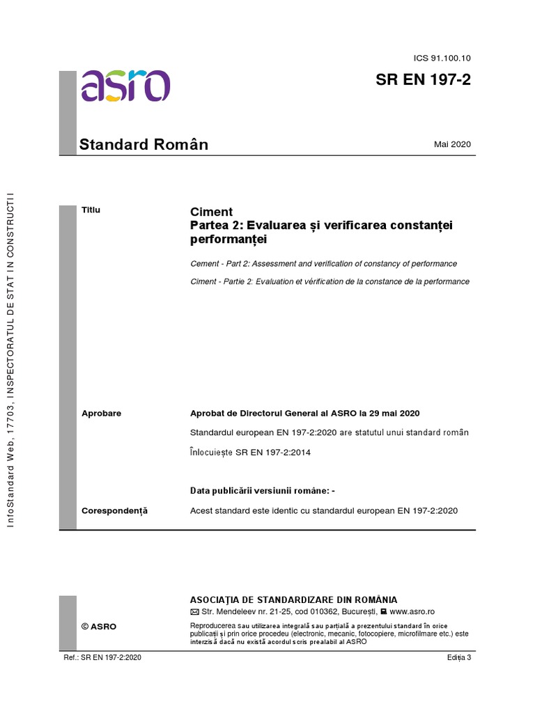 SR en 197-2 | PDF | Specification (Technical Standard) | Business Process