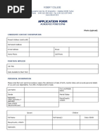 QCHP CV Template | PDF