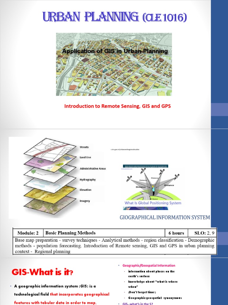 Mod 2 Intro To Remote Sensing, GIS and GPS | Download Free PDF ...