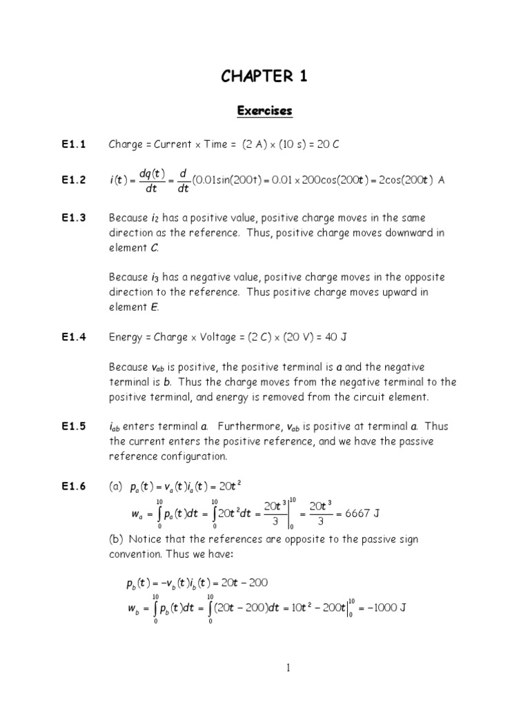 Sample For Solution Manual Electrical Engineering 7th Edition by Allan ...