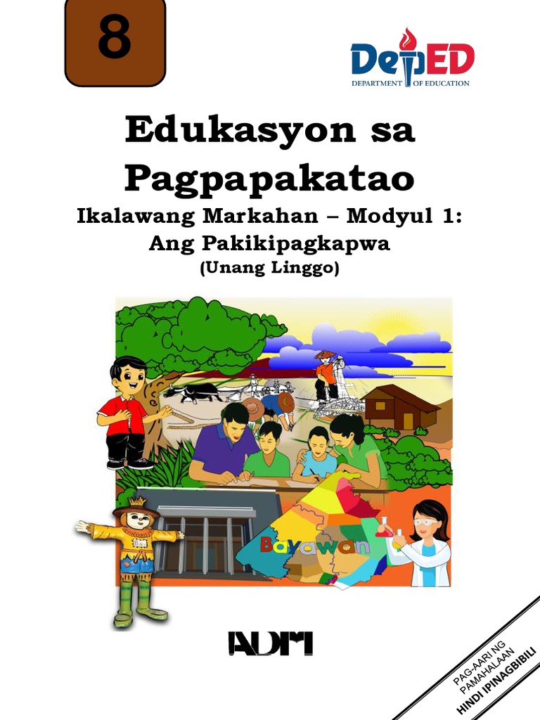 Edukasyon Sa Pagpapakatao: Ikalawang Markahan - Modyul 1: Ang ...