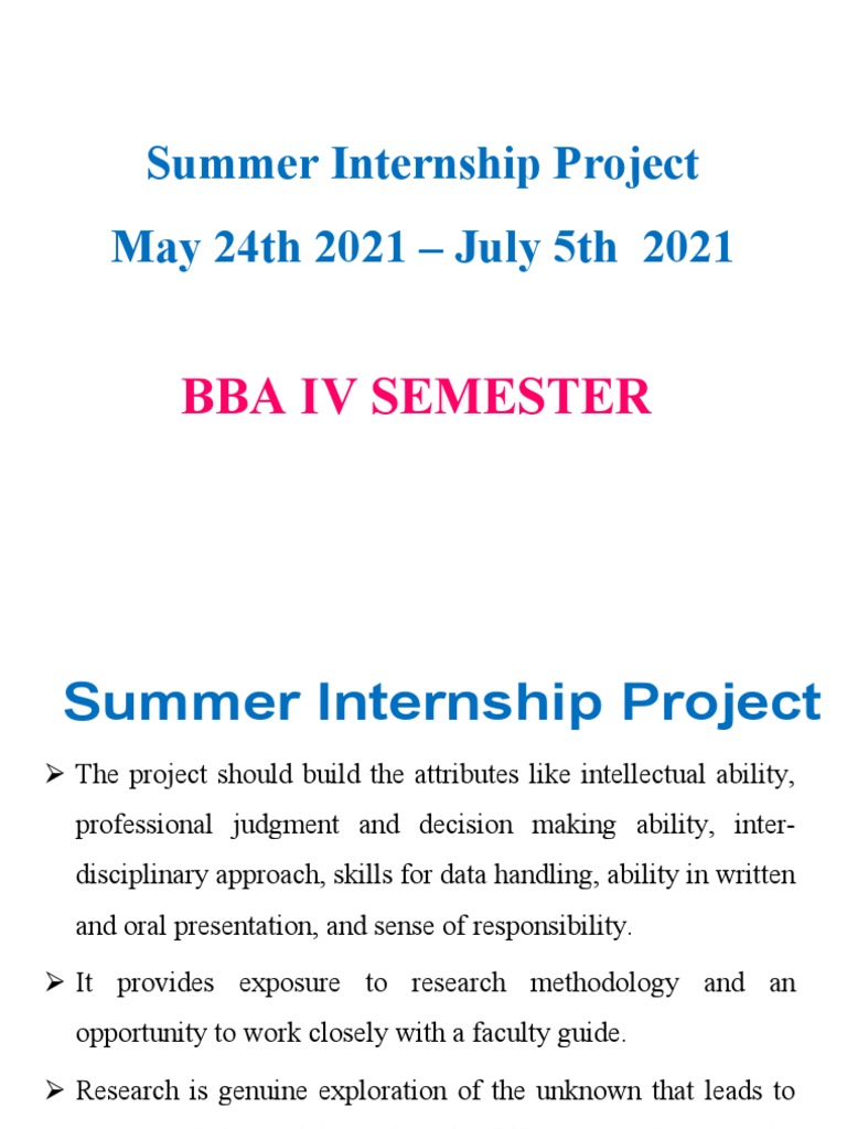 SIP BBA Guidelines | PDF | Data | Data Analysis