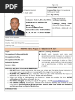 Module 1 - OSH and The BOSH Framework | PDF | Occupational Safety And ...