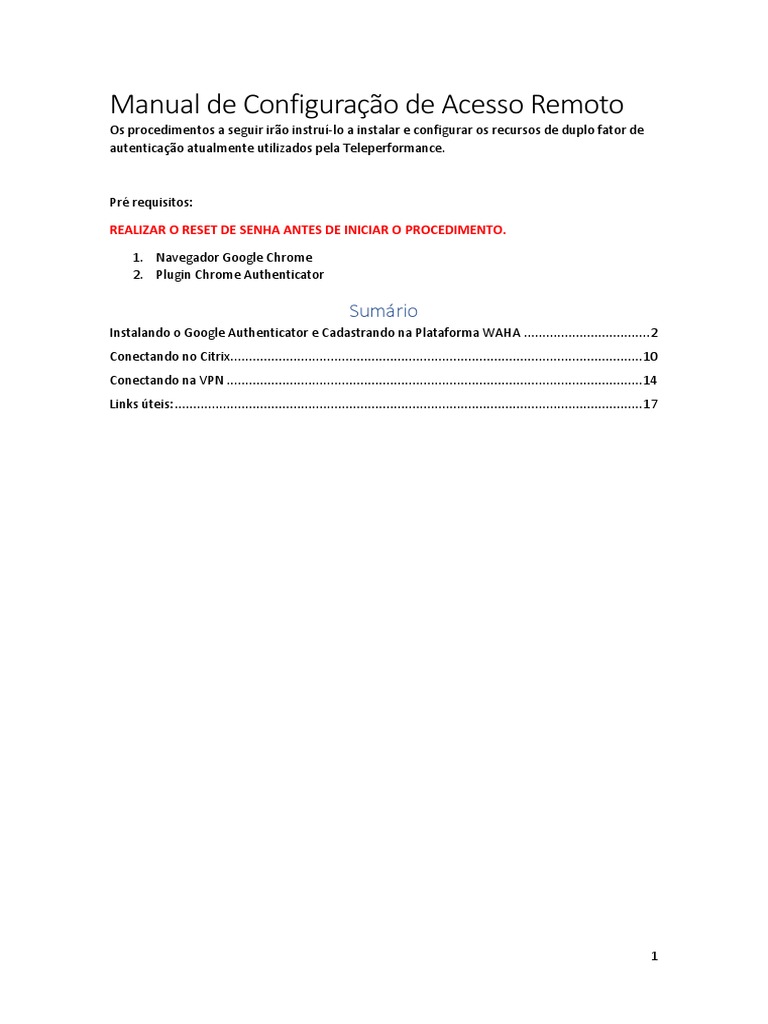 Procedimento - MFA - OTP V2 | PDF | Autenticação | Código QR