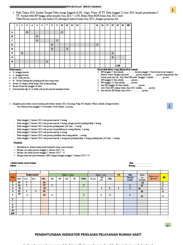 Pengkayaan Sensus Harian | PDF