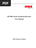 VFD Manual Huanyang Drive | PDF | Power Inverter | Power Supply