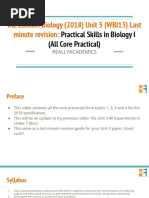 IGCSE Biology CORMs Practice Questions | PDF | Agriculture | Nature
