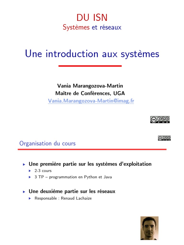 1 Cours Systeme Intro | PDF | Kernel (Système d'exploitation) | Système d'exploitation