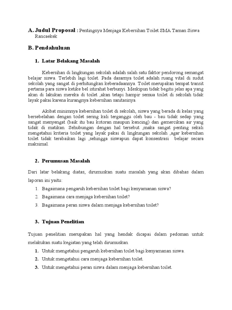 Judul Proposal | PDF