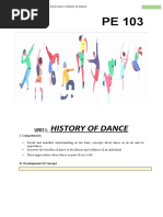 Health Optimizing Physical Education (Hope3) Quarter 3 - Module 1 | PDF | Foot | Dances