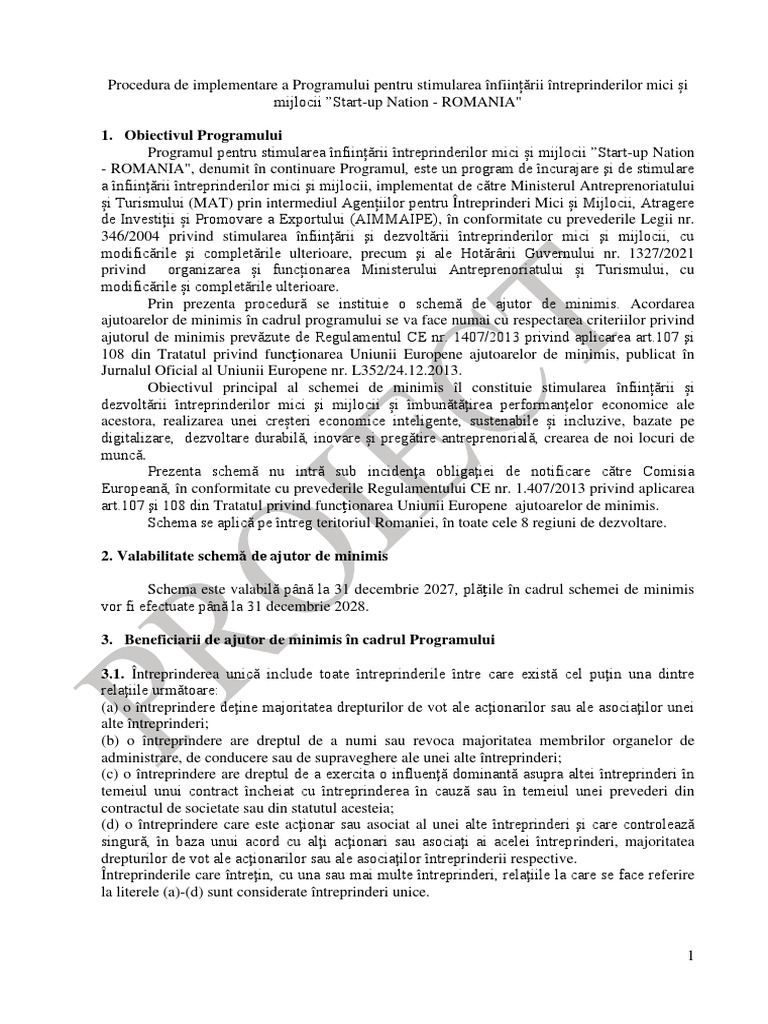 Propunere ProceduraSUN 2022 | PDF