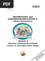 TLE 6 - INDUSTRIAL ARTS Module 3 | PDF | Learning | Cognition