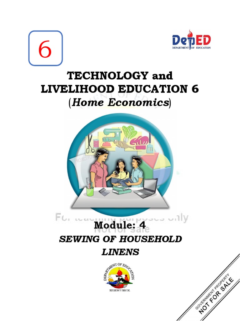 Tle He6 Module 4 | PDF | Sewing | Textiles