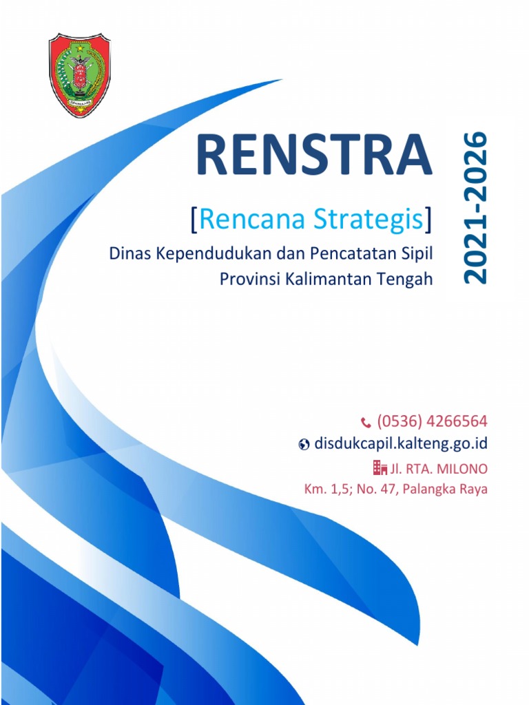 Renstra 2021-2026 Dengan Pergub Fix | PDF