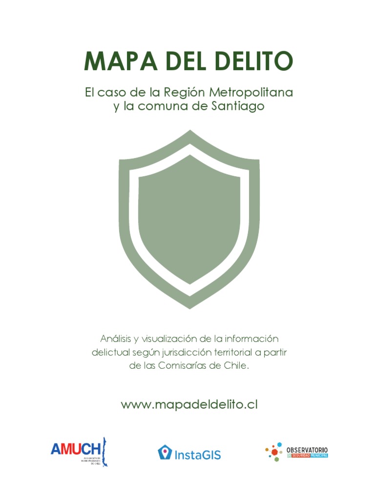 Mapa Del Delito | PDF | Santiago | Robo