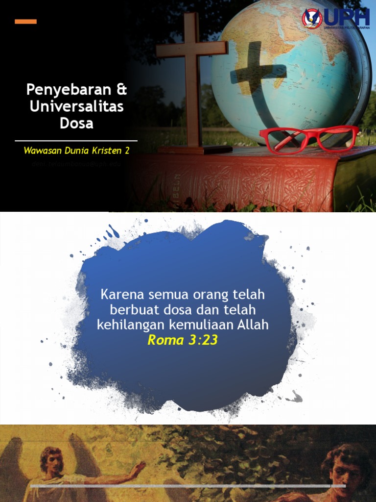 Sesi 04 - Penyebaran Dan Universalitas Dosa | PDF
