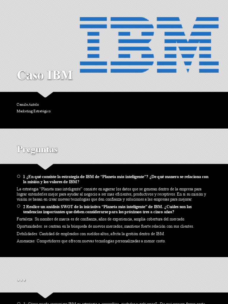 Caso IBM ME | PDF