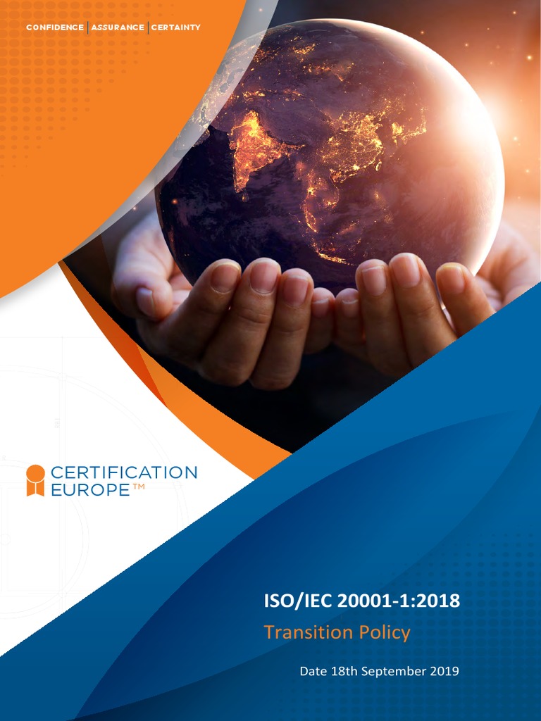 ISO 20001 Transition Policy V6.0 | PDF | Competence (Human Resources ...