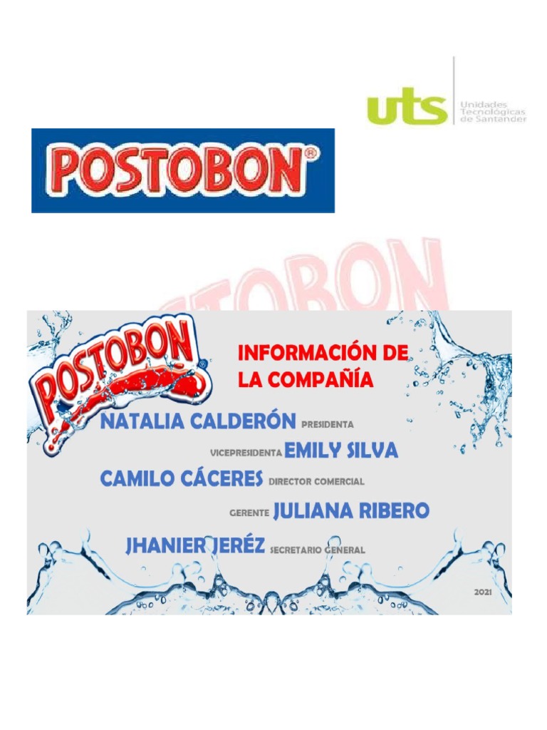 Historia y evolución de Postobón en Colombia | PDF | Economias | Business
