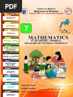 Math3 PLPs Q4 Wk5 Day1-5-QA-done | PDF | Learning | Mathematics