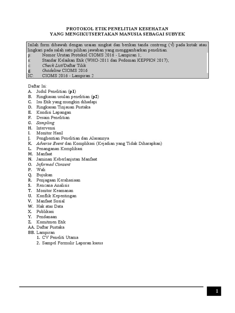 Protokol Ec Abang | PDF