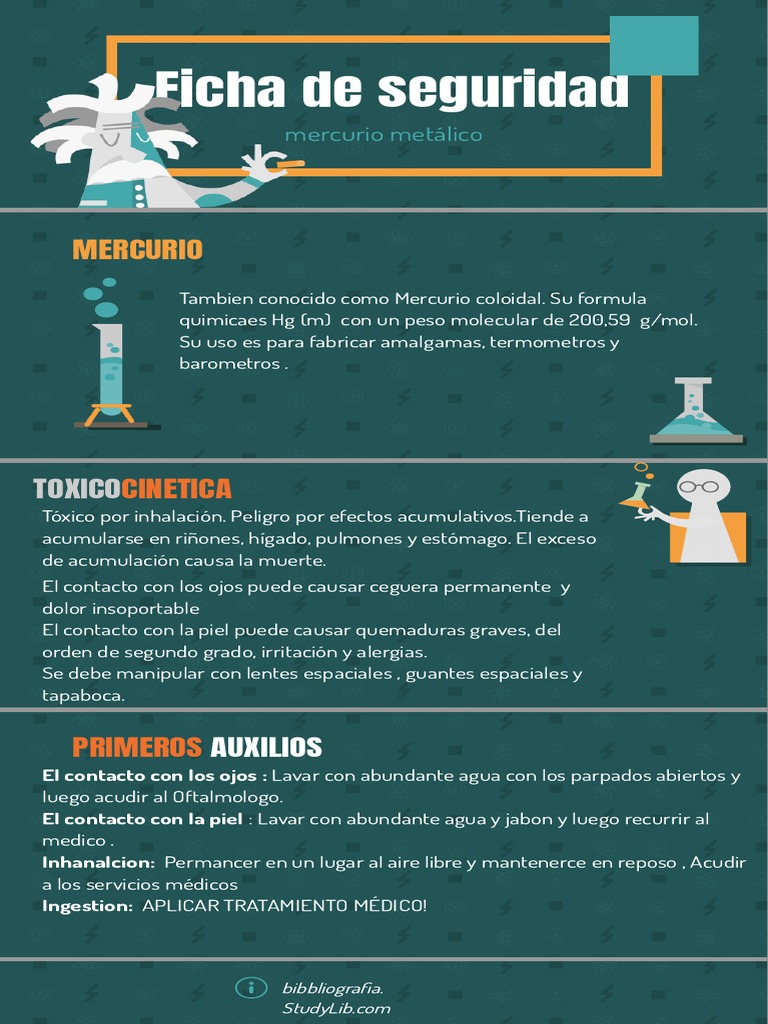 Ficha de Seguridad Mercurio | PDF