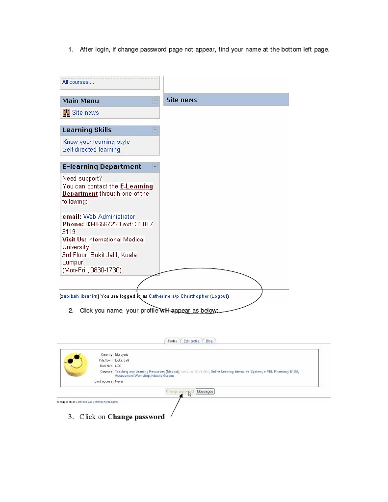 Password Change Guide for Users | PDF | Career & Growth | Sports ...